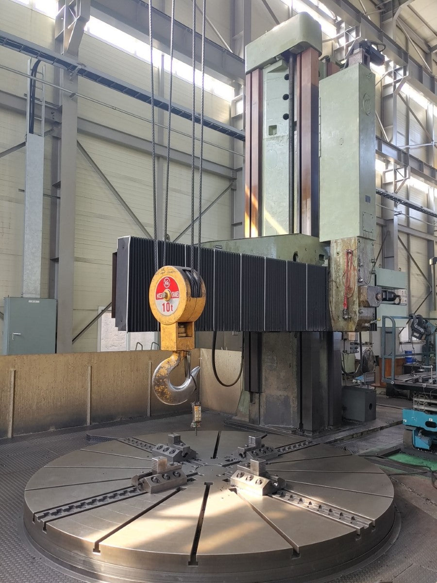 OM (JAPAN) 3,500/7,000MM SINGLE ADJUSTABLE COLUMN, OPEN ARM CNC VERTIC – Industrial Machinery ...