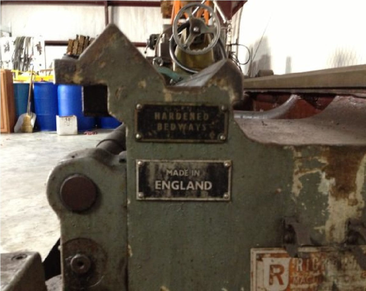 26" SWING X 118" CCC DEAN SMITH & GRACE ENGINE LATHE, YEAR 1984 ...